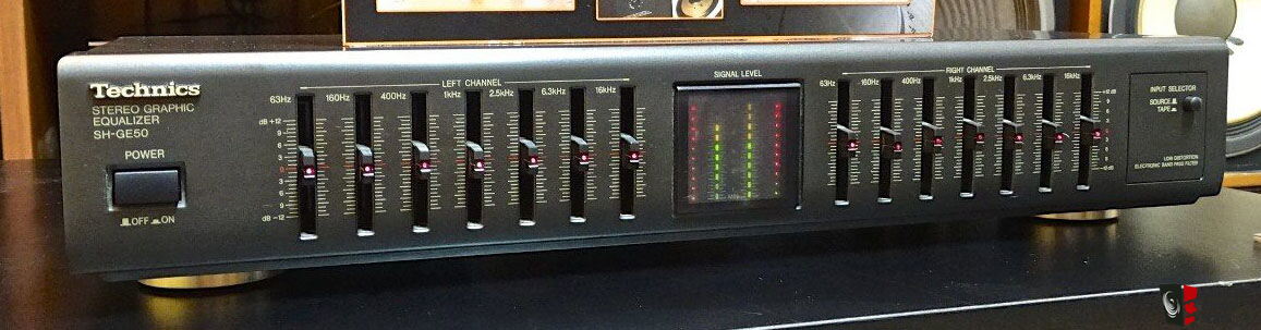Technics SH-GE50 Stereo Graphic Equalizer- 7 bands x 2 Photo #1517915 ...