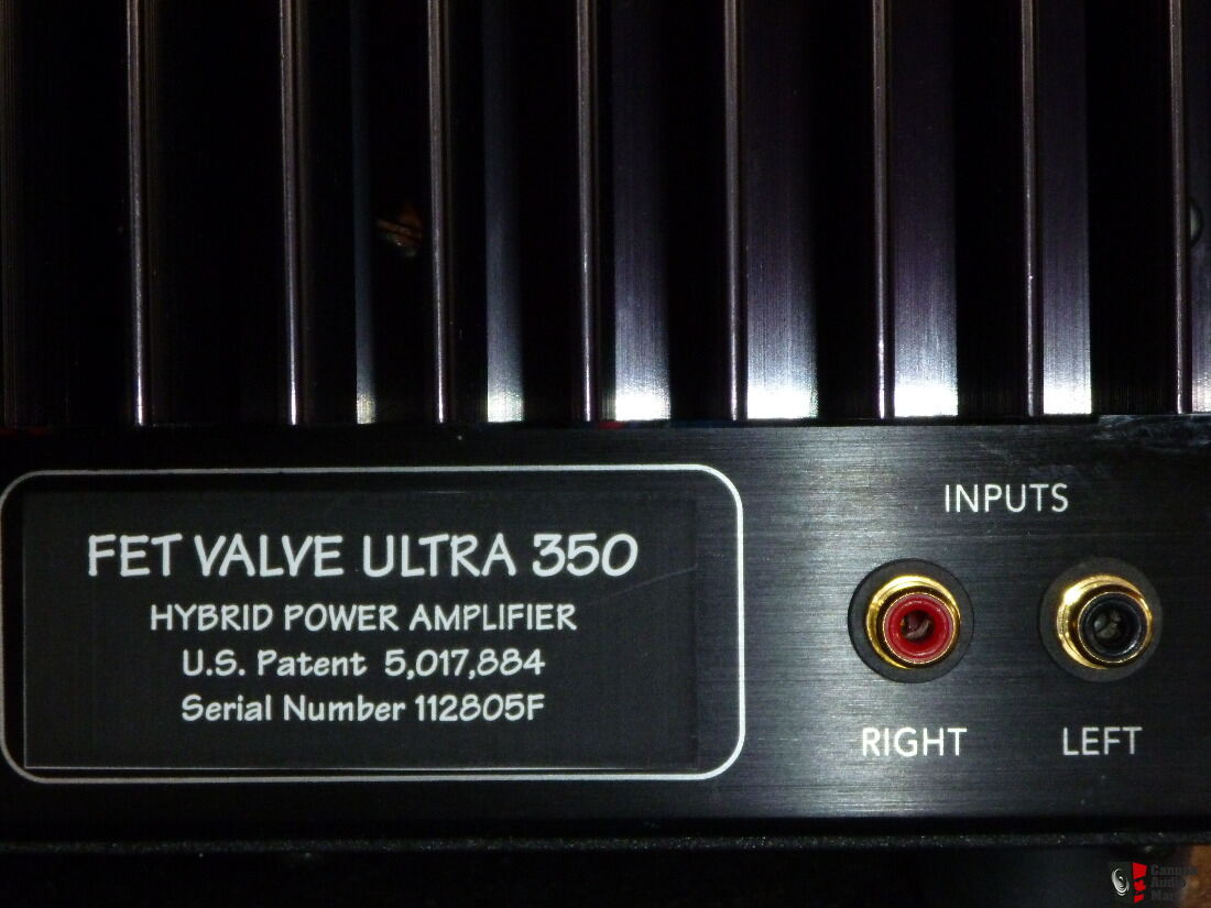 Audio by Van Alstine AVA Ultra 350 Fet Valve Tube Power Amplifier ...