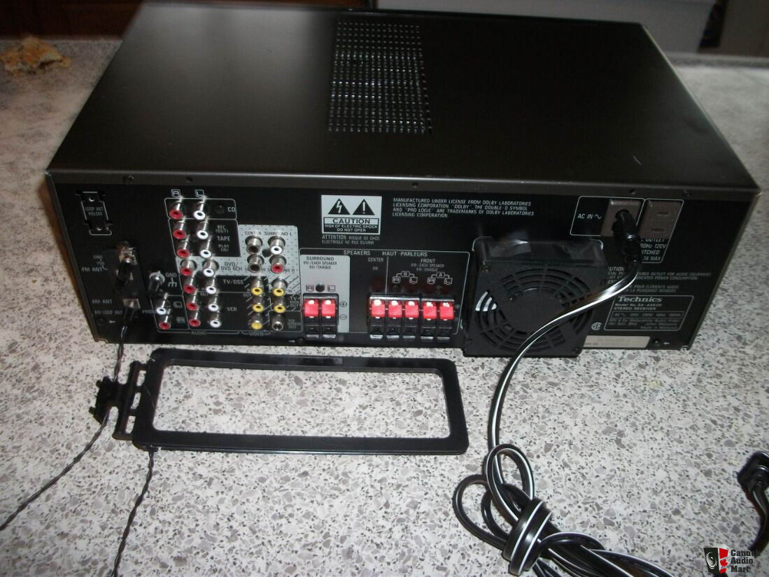 Technics SA-AX620 6CH Suround and AV Control Stereo Receiver Photo ...