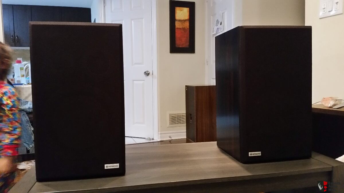 Audiophile LO-D Hitachi HS-40F RARE Vintage Speakers MINT Condition ...