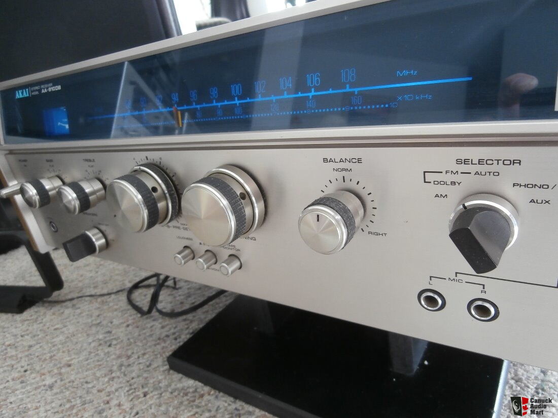 Akai AA-910DB Stereo Receiver in very good condition (with original box ...