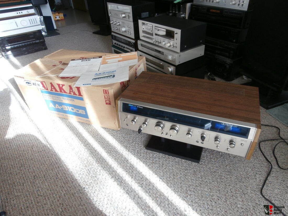 Akai AA-910DB Stereo Receiver in very good condition (with original box ...