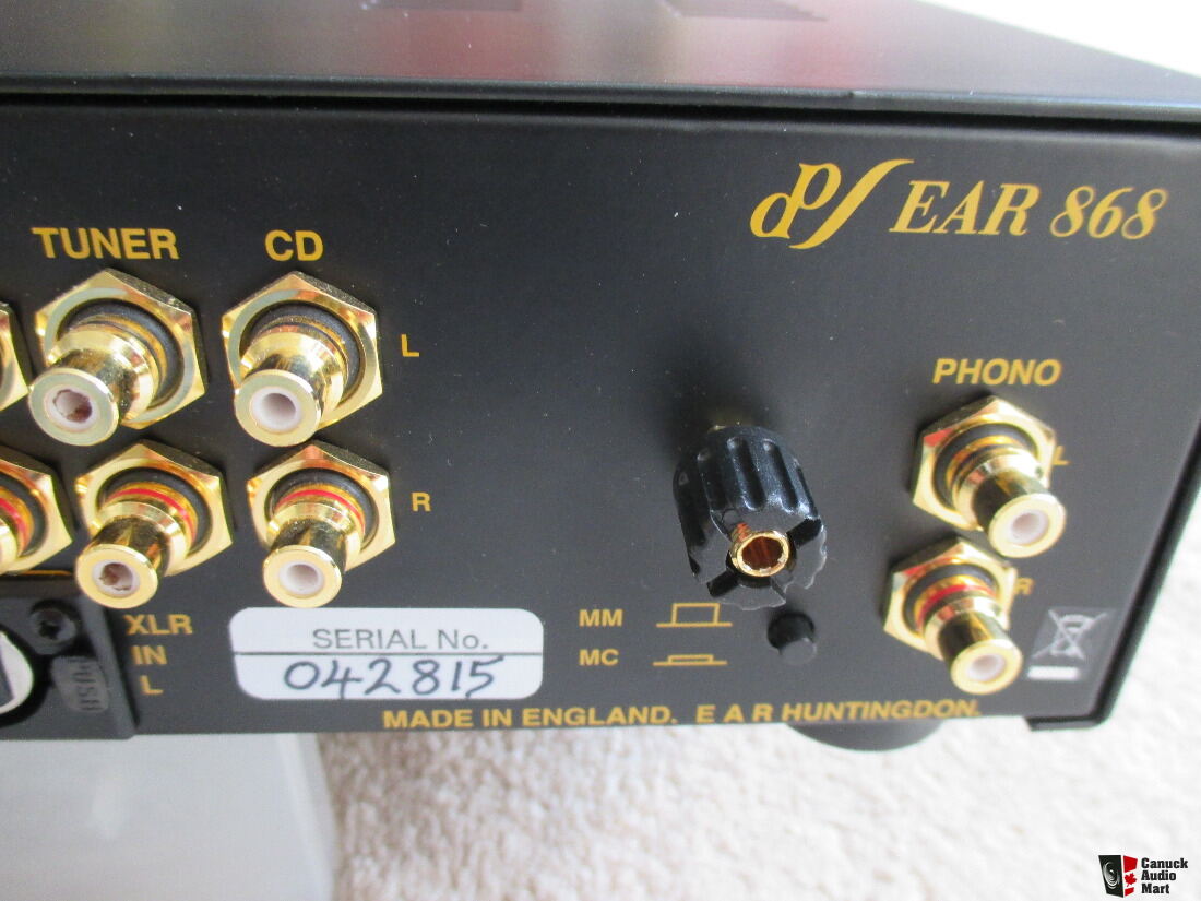 EAR 868 PL preamp with phono Photo #1520112 - US Audio Mart