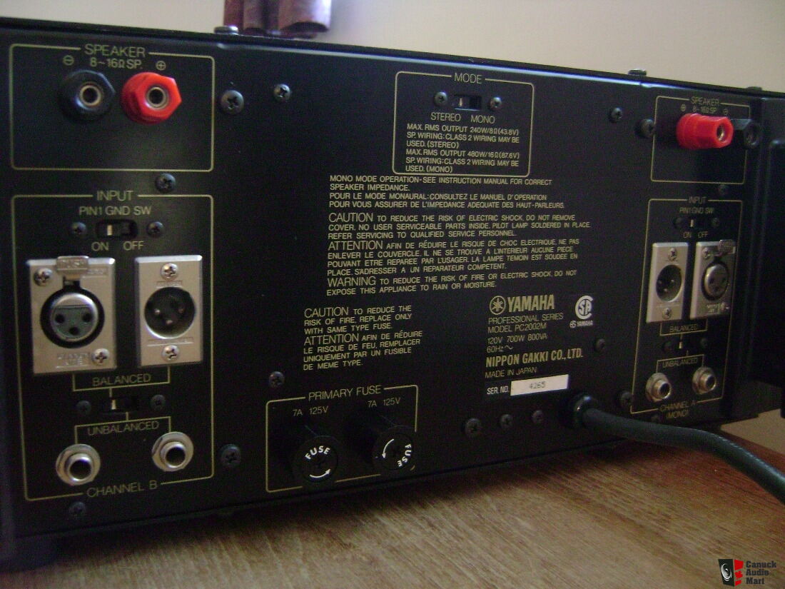 Yamaha PC2002M Photo #1527596 - Canuck Audio Mart
