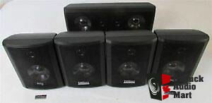 5 pc. DiVinci 4.0 Pro Series Home Theater Surround Sound Satellite ...