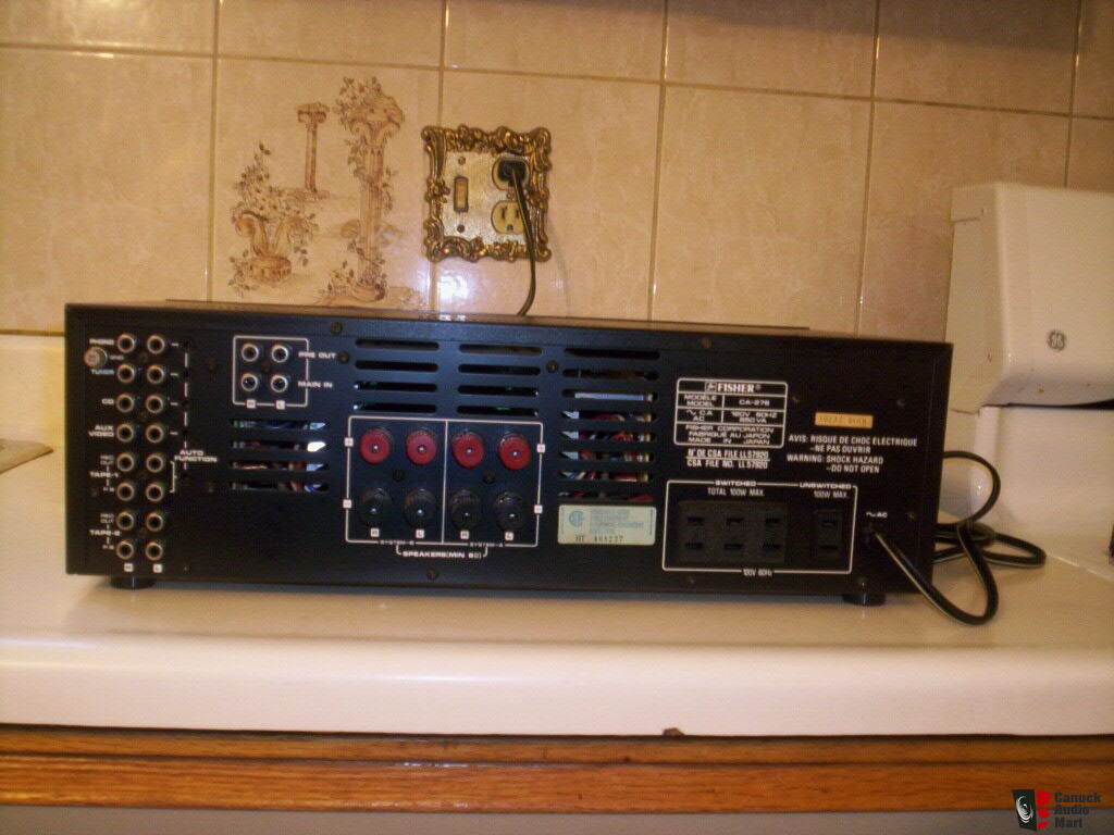 Fisher CA-276 integrated amp Photo #153332 - US Audio Mart