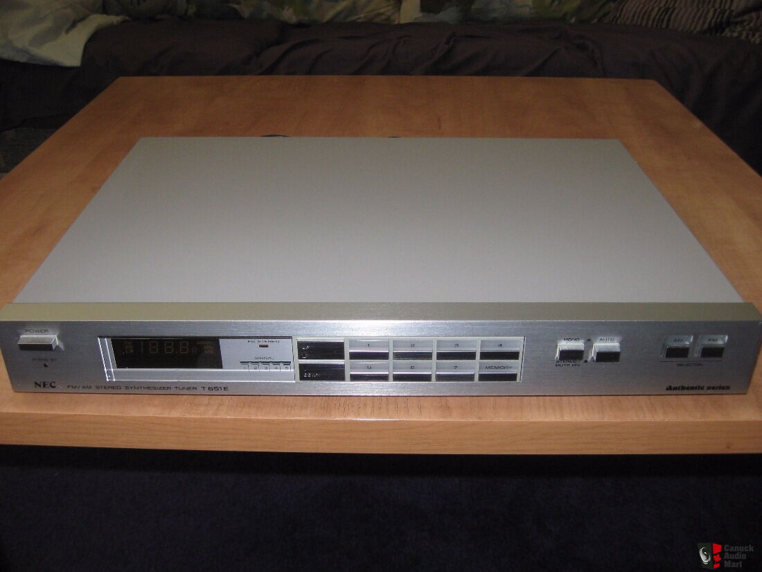 NEC T-651E Tuner - Authentic Series Photo #1535041 - Canuck Audio Mart
