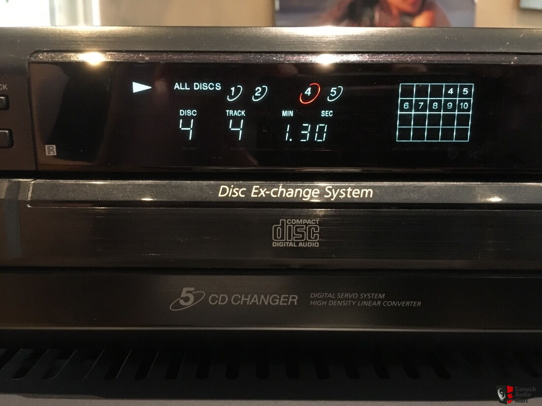 Sony CDP-CE335 5-CD Changer For Sale - Canuck Audio Mart