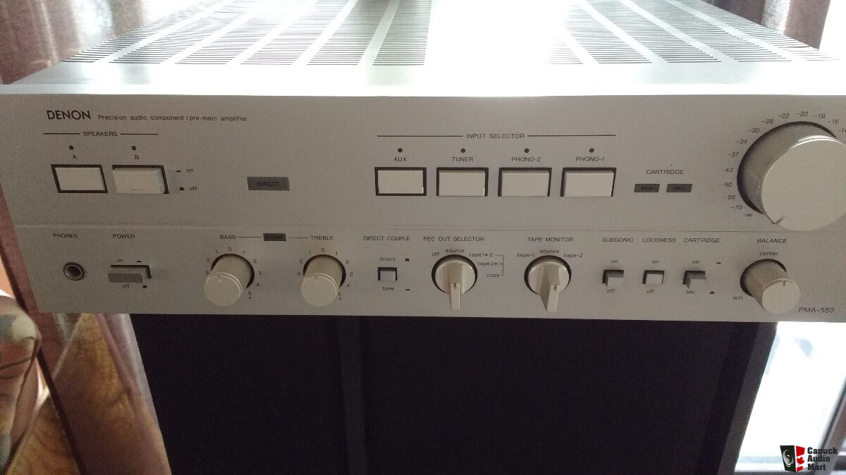 Denon PMA-550 Integrated Amp Photo #1539240 - US Audio Mart
