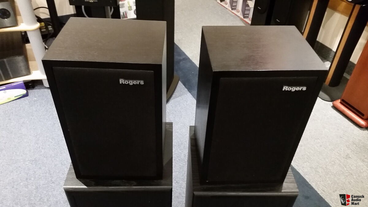 Rogers LS3/5A [15 Ohm] BBC Reference Monitors with AB33 Dual-Subwoofers ...