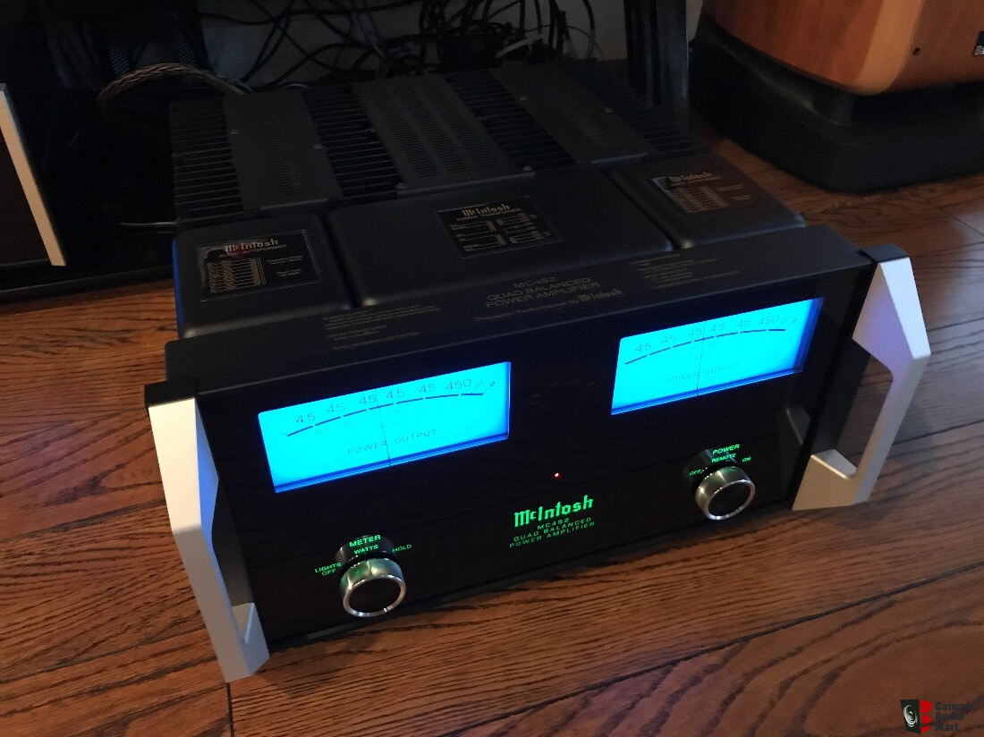 Mcintosh MC 452 Power Amplifier - MINT! Photo #1535530 - Canuck Audio Mart