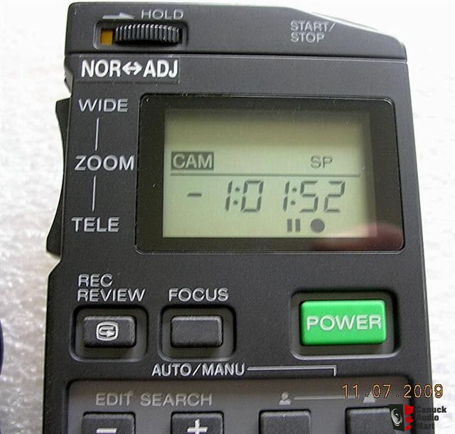 SONY RM95 remote control part # J6082053B. Photo #154204 - Canuck Audio ...