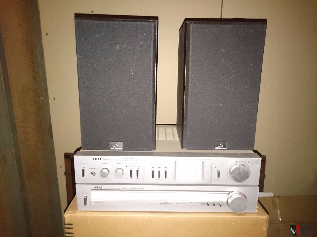 Mini-System" with Akai AM-U01 Amp, AT-K02 Tuner and Celestion 3 ...