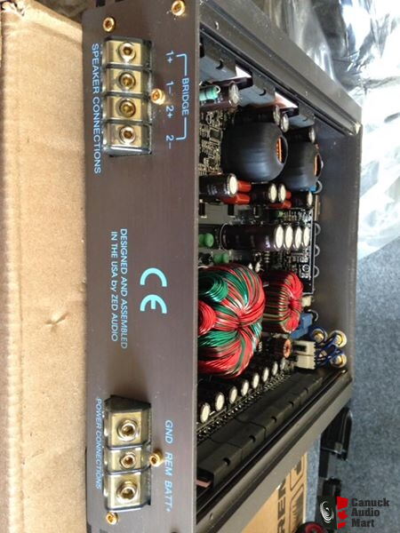 ZED Audio KRONOS 2 channel amplifier Photo #1542714 - Canuck Audio Mart