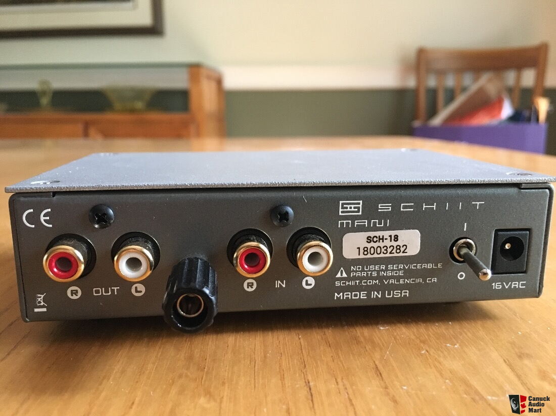 Schitt Audio Mani Phono Amplifier Photo #1544745 - US Audio Mart