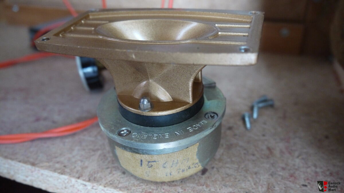 Philips AD-5200M Speakers + Goodmans Horn Tweeters + Cabinets ARU UNIT ...