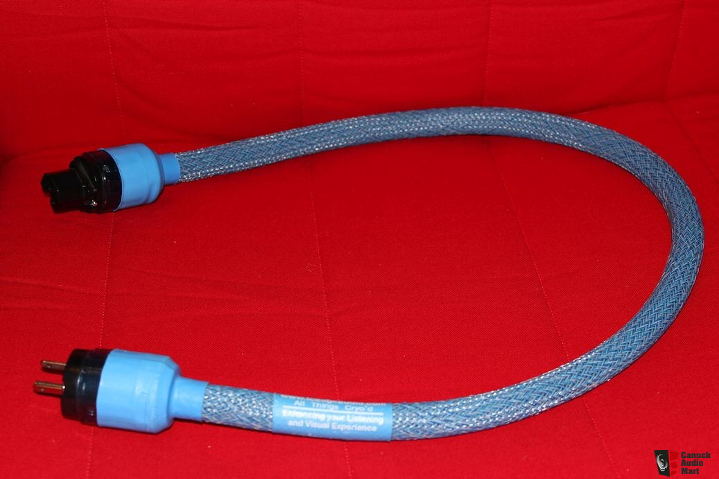 Ice Age Audio - Cryo-treated 10awg 1 Meter Power Cable - Copper Power ...