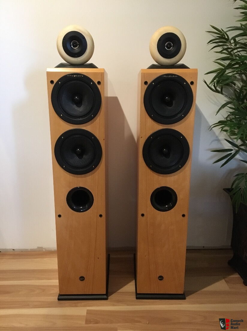 Wharfedale Pacific PI-40 with custom Wood tweeter pods Photo #1546590 ...