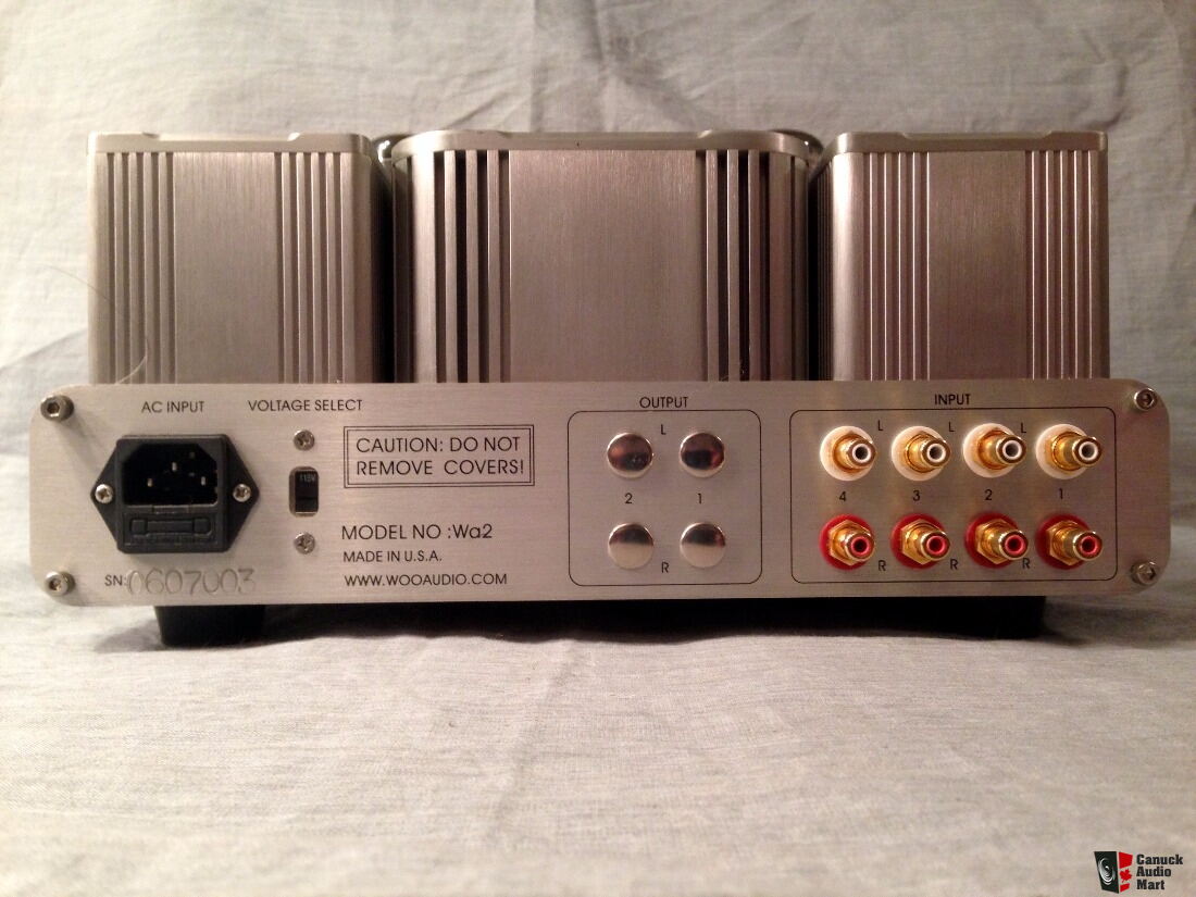 Woo Audio 2 Headphone amplifier and vacuum tube collection Photo ...