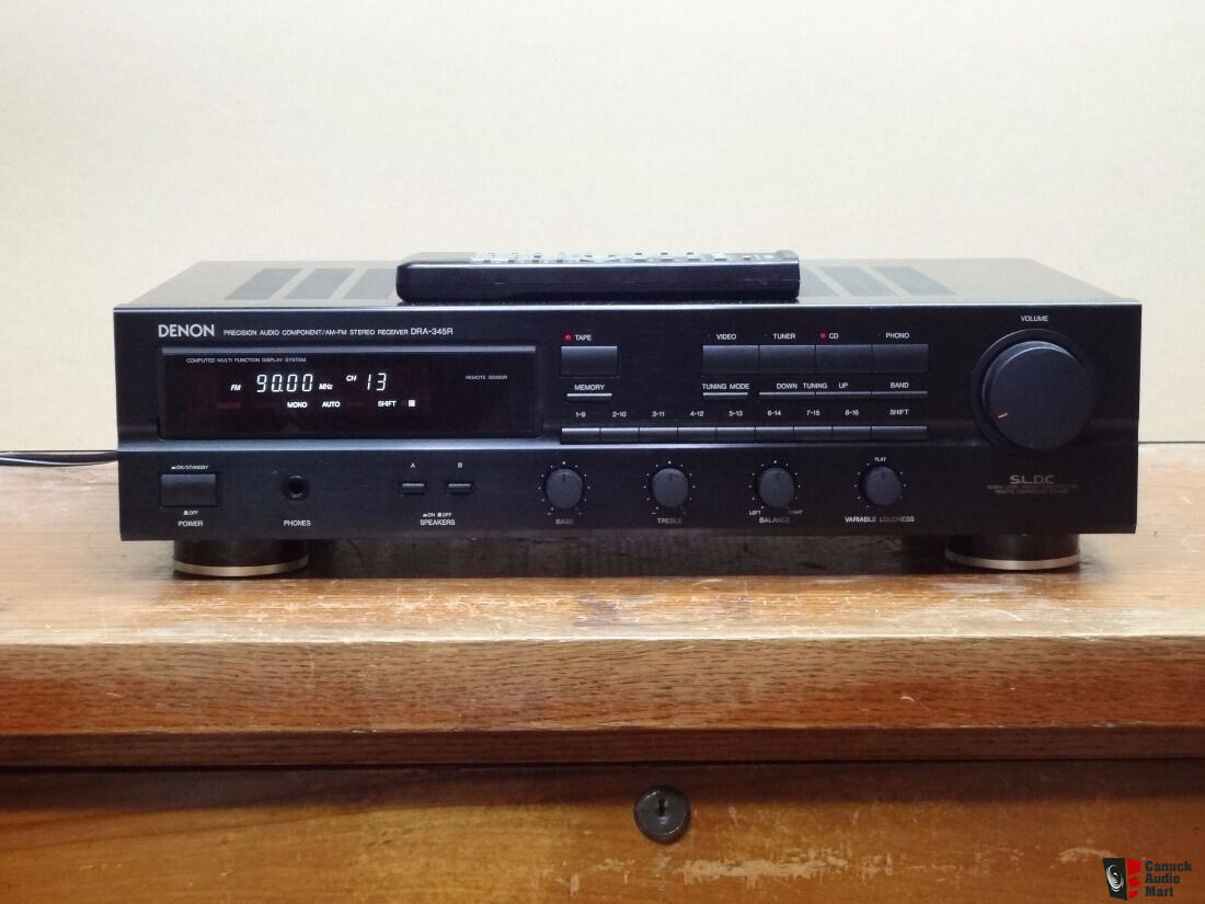 Denon DRA-345 Stereo 45 watt receiver Photo #1547759 - UK Audio Mart