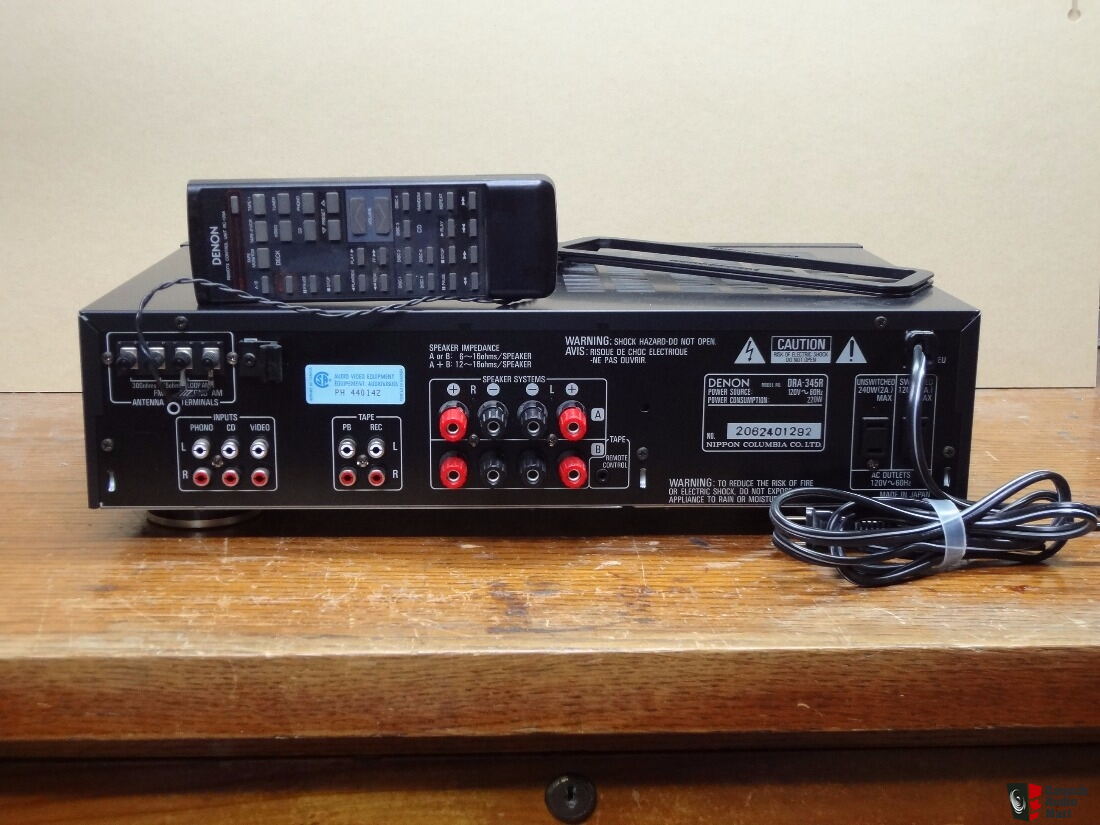 Denon DRA-345 Stereo 45 watt receiver Photo #1547759 - UK Audio Mart
