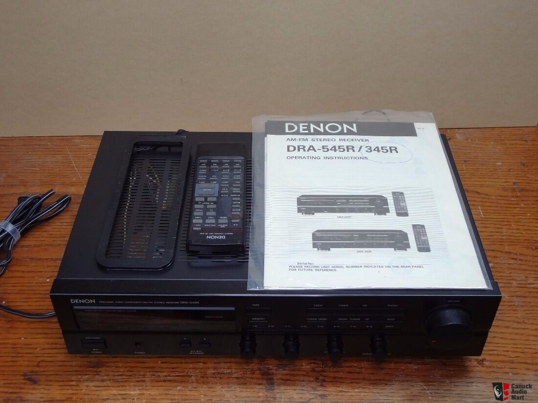 Denon DRA-345 Stereo 45 watt receiver Photo #1547759 - UK Audio Mart
