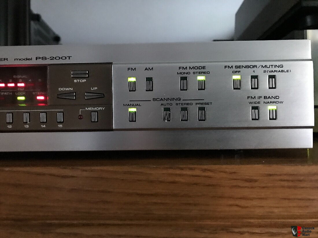 RARE TOTL 1980 AKAI PS-200T Digital Quartz 16.3 lbs Tuner Japan =Price ...