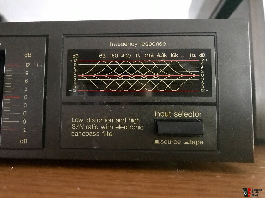 1987 Technics SH-8016 stereo Graphic Equalizer. 7 Band works A1 =price ...