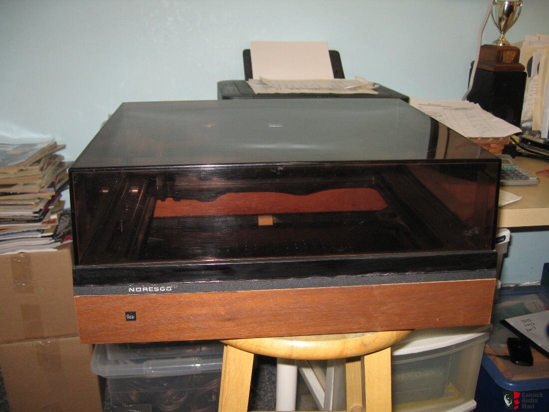 Vintage Dual 1200 Series Parts-Spindle, 45 Adapter, Base and Dustcover ...
