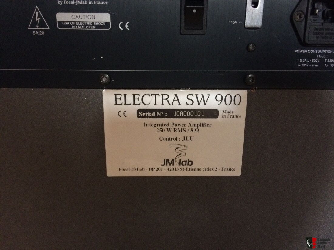 JM Lab Electra SW900 Powered Subwoofer Photo #1556124 - UK Audio Mart