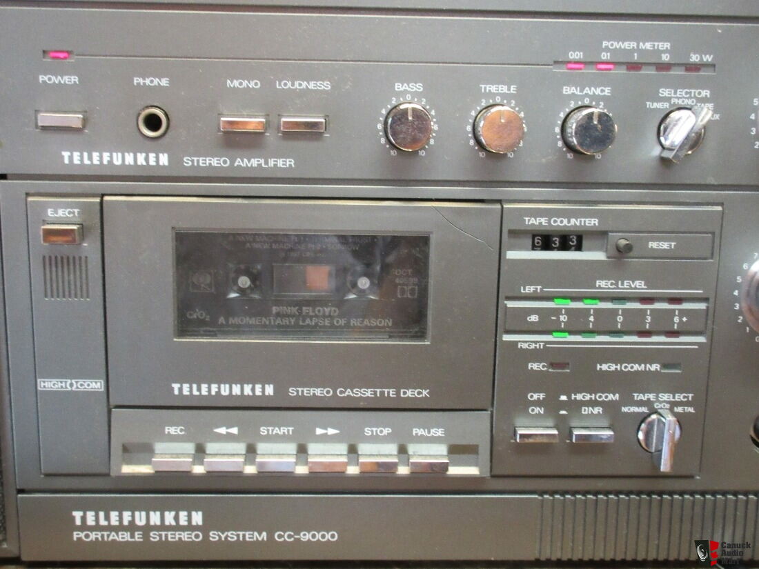 Telefunken CS-9000 Boombox Cassette Player Photo #1556777 - Canuck ...