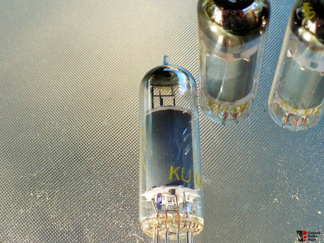 4 Vintage Tesla (Not JJ) EL84 Output Tubes & 2 Vintage Tesla (Not JJ ...