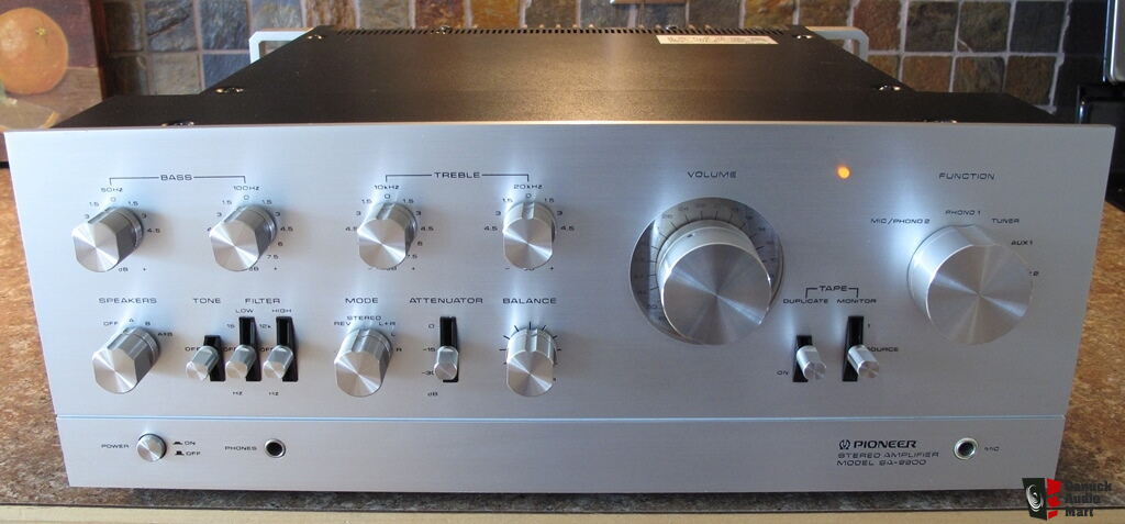 Pioneer SA-9900 Integrated Amp Top of the Line! Extensively Restored ...
