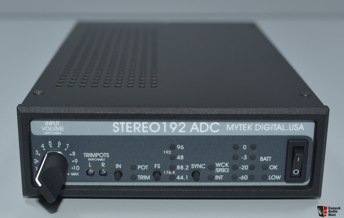 Low reserve - Mytek 192 ADC Photo #1559525 - UK Audio Mart