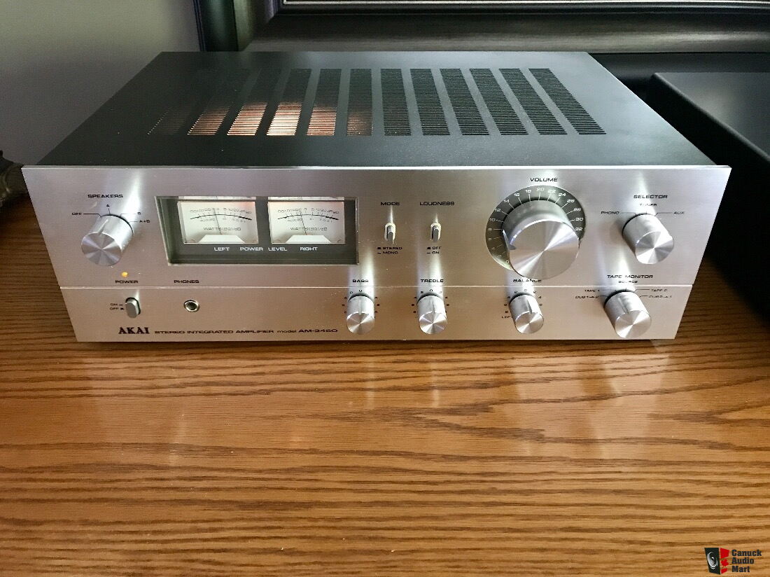 Refurbished 1977 AKAI AM-2450 Integrated Amplifier =Price includes ...