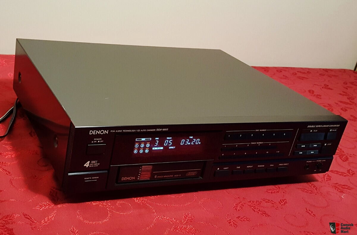EXCELLENT Condition & BARELY USED - Denon DCM-555II - 6 CD Player ...