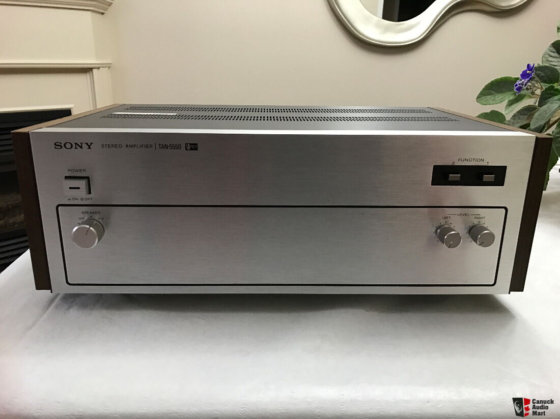Vintage Sony TAN-5550 Stereo V-FET Amplifier - SOLD on Kijiji Photo ...