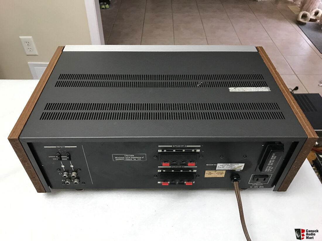 Vintage Sony TAN-5550 Stereo V-FET Amplifier - SOLD on Kijiji Photo ...