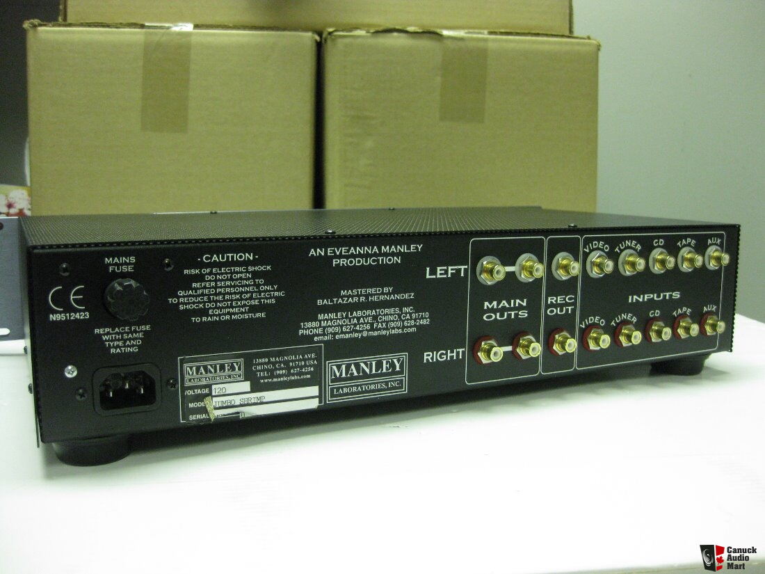 Manley Labs Jumbo Shrimp Preamplifier Photo #1562698 - Canuck Audio Mart