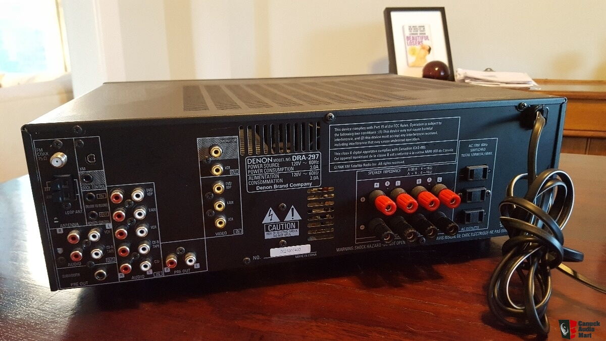 Denon DRA-297 Stereo Receiver Photo #1564979 - Canuck Audio Mart