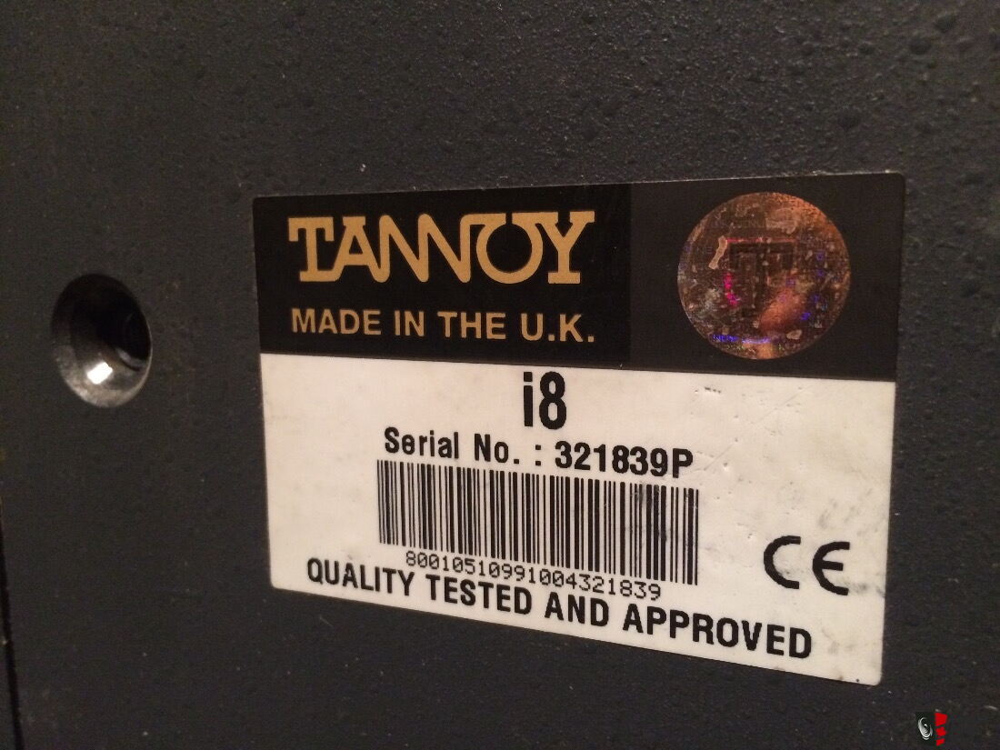 Tannoy I8 Profesional Series Monitors Photo #1565011 - US Audio Mart