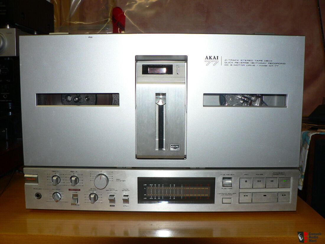 AKAI GX-77 7inch reel to reel tape player Photo #1567103 - US Audio Mart