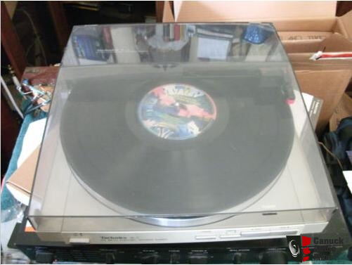 Technics SL-3 automatic belt drive turntable linear tracking tone arm ...