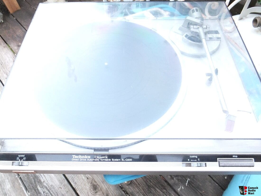 Technics Turntable Direct Drive SL-Q200 , with Technics P328 Cartridge ...