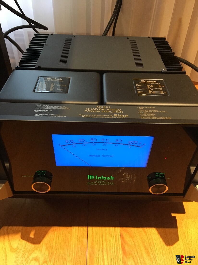 McIntosh MC 601 Quad Balanced Mono Block Power Amplifiers Photo ...