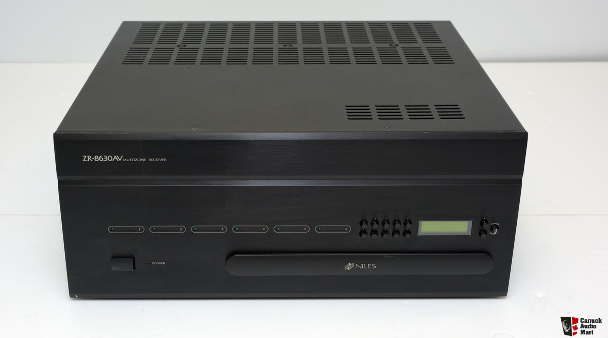 Niles ZR-8630AV MultiZone Receiver (12 Audio Channels) with AM-FM Tuner ...
