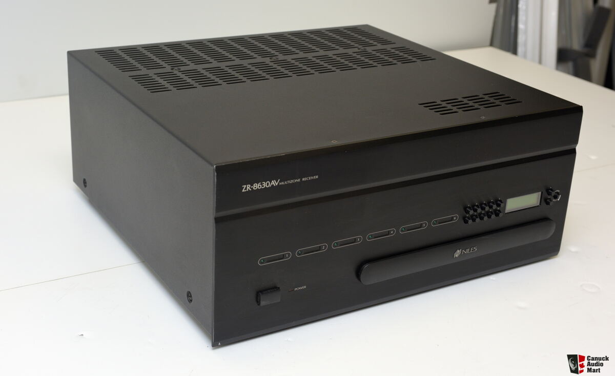 Niles ZR-8630AV MultiZone Receiver (12 Audio Channels) with AM-FM Tuner