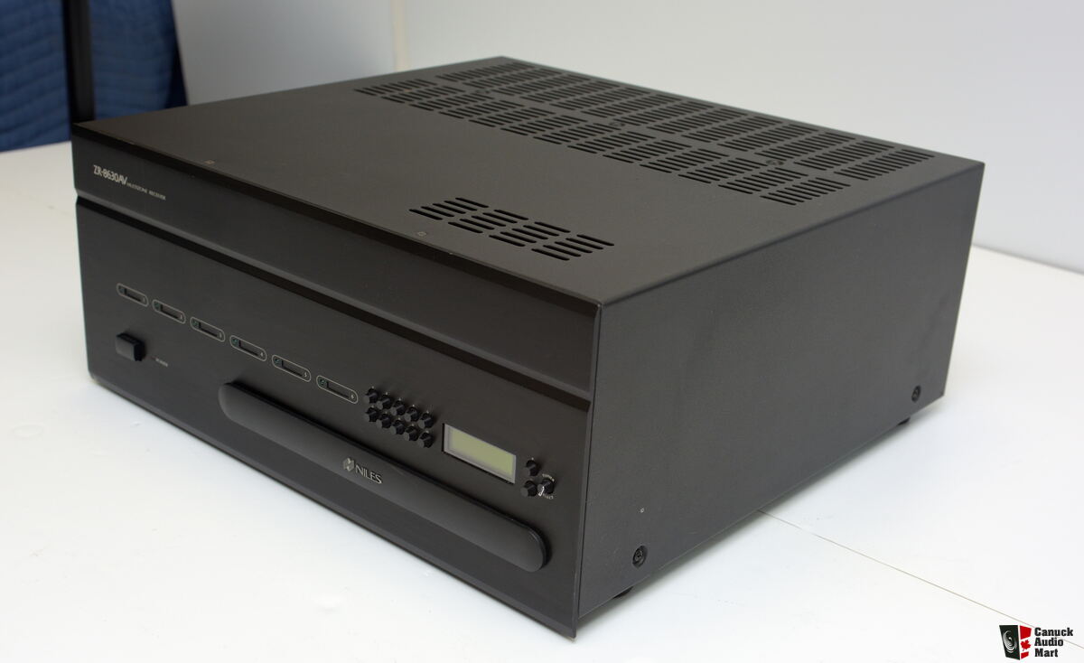 Niles ZR-8630AV MultiZone Receiver (12 Audio Channels) with AM-FM Tuner ...