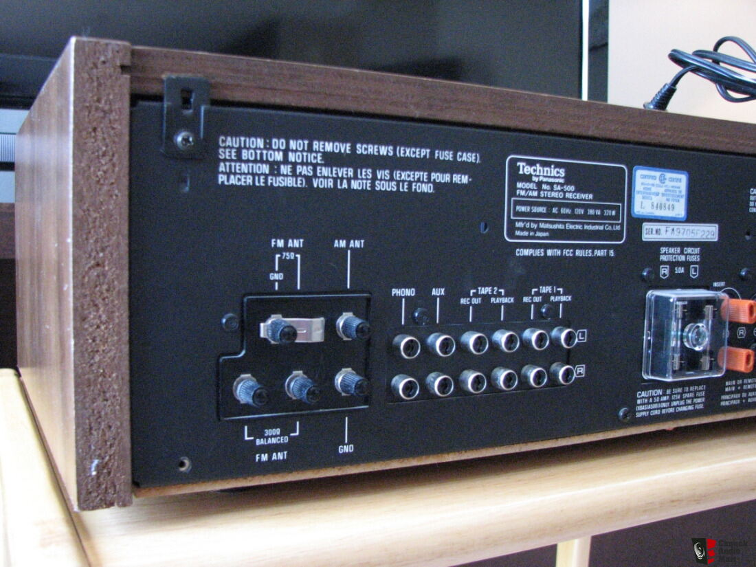 Technics SA-500 stereo receiver Photo #1578505 - Canuck Audio Mart