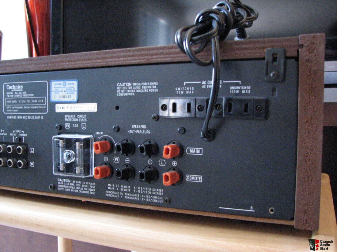 Technics SA-500 stereo receiver Photo #1578505 - Canuck Audio Mart